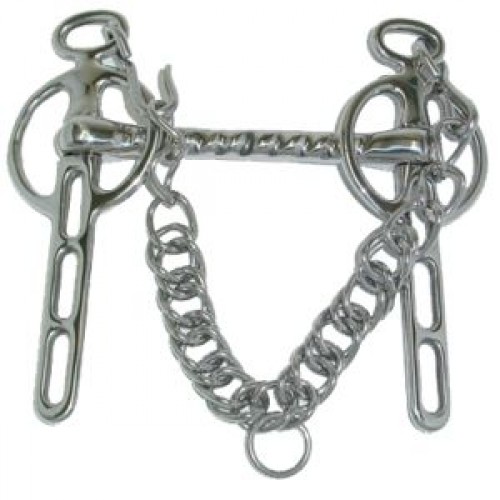 Liverpool Driving Bit 6 1/2 Ex Large Ss - Top Hand Saddlery