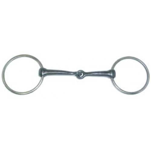 Black Snaffle Full (3 Rings) - Top Hand Saddlery