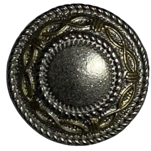 CONCHO CHICAGO SCREW 1 1/2" ROPE PATTERN - Top Hand Saddlery