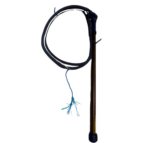 Studmaster Synthetic Stockwhip Blue 5ft 6in - Top Hand Saddlery